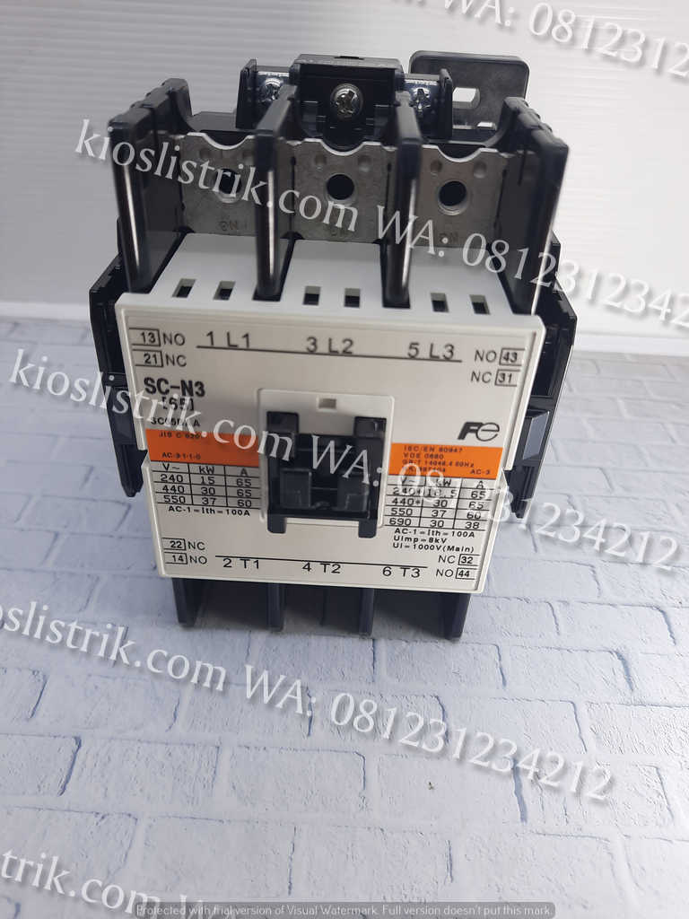 Fuji Contactor - Magnetic Contactor SC-N3 Fuji Electric