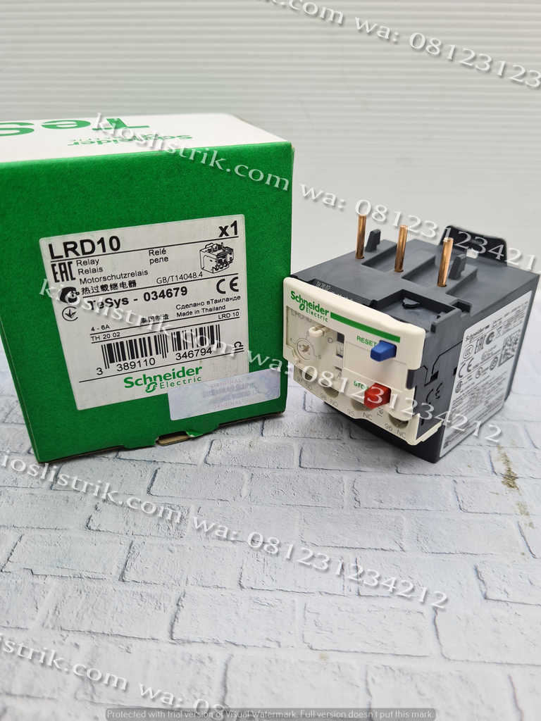 LRD10 Schneider- Overload Relay Schneider LRD10- kioslistrik