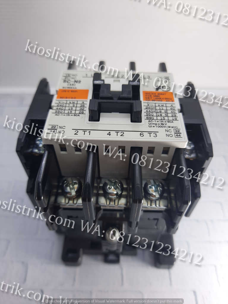 Jual Fuji Contactor Murah- Fuji Contactor SC-N2 380V