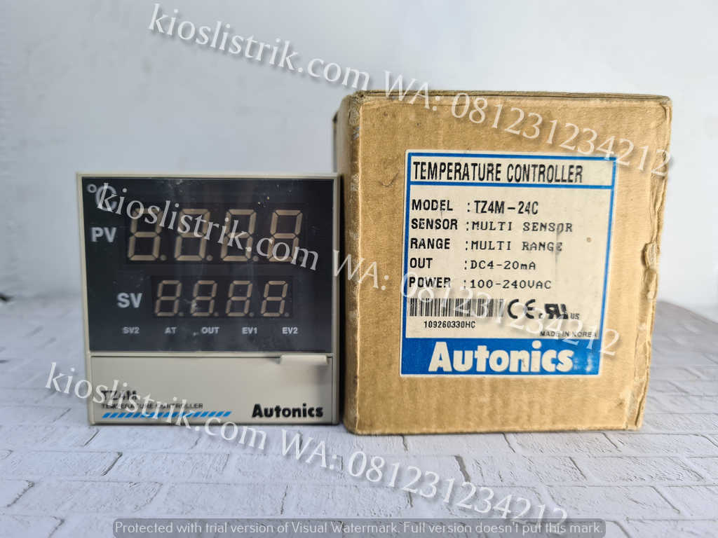 Temperature Controller TZ4M-24C Autonics- Terbaru 2024