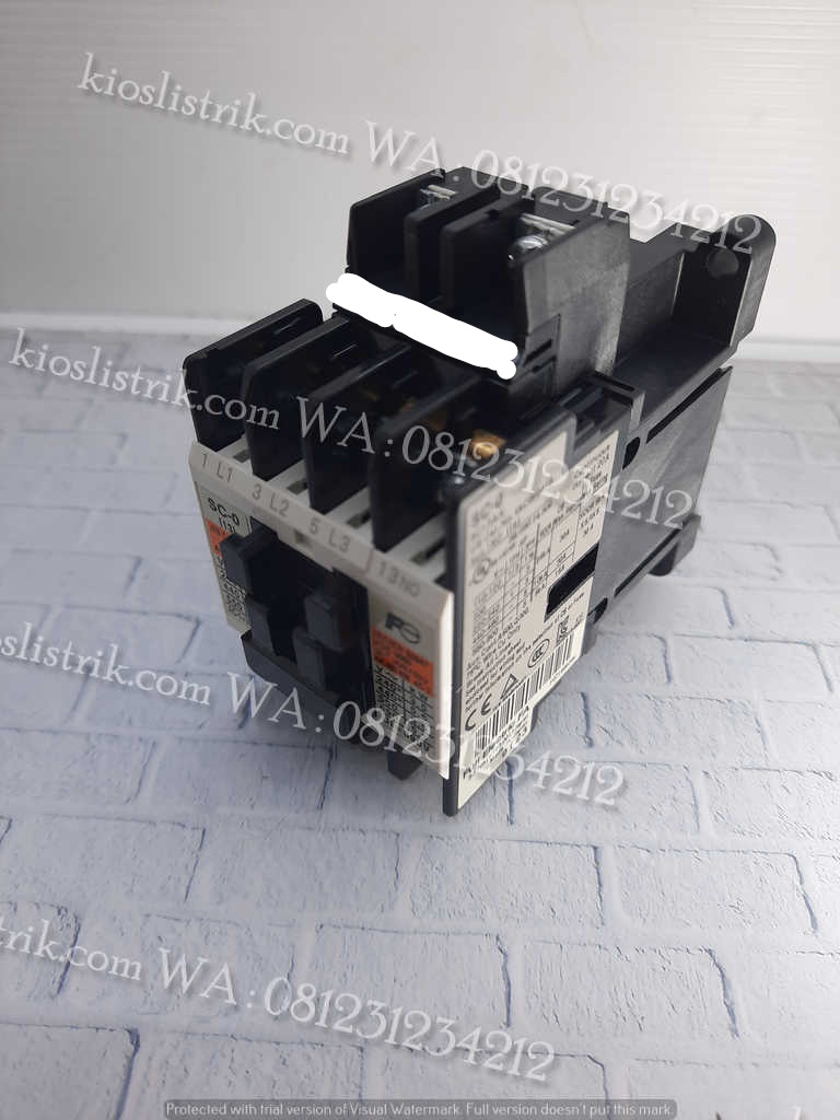 SC-0 Fuji- Contactor SC-0 Fuji 220V- kioslistrik