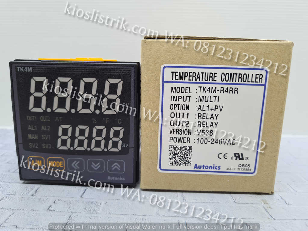 Produk Autonics- Temperature Controller TK4M-R4RR Autonics