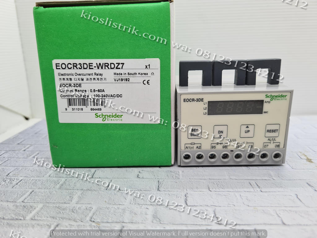 Jual EOCR Schneider EOCR-3DE - kioslistrik