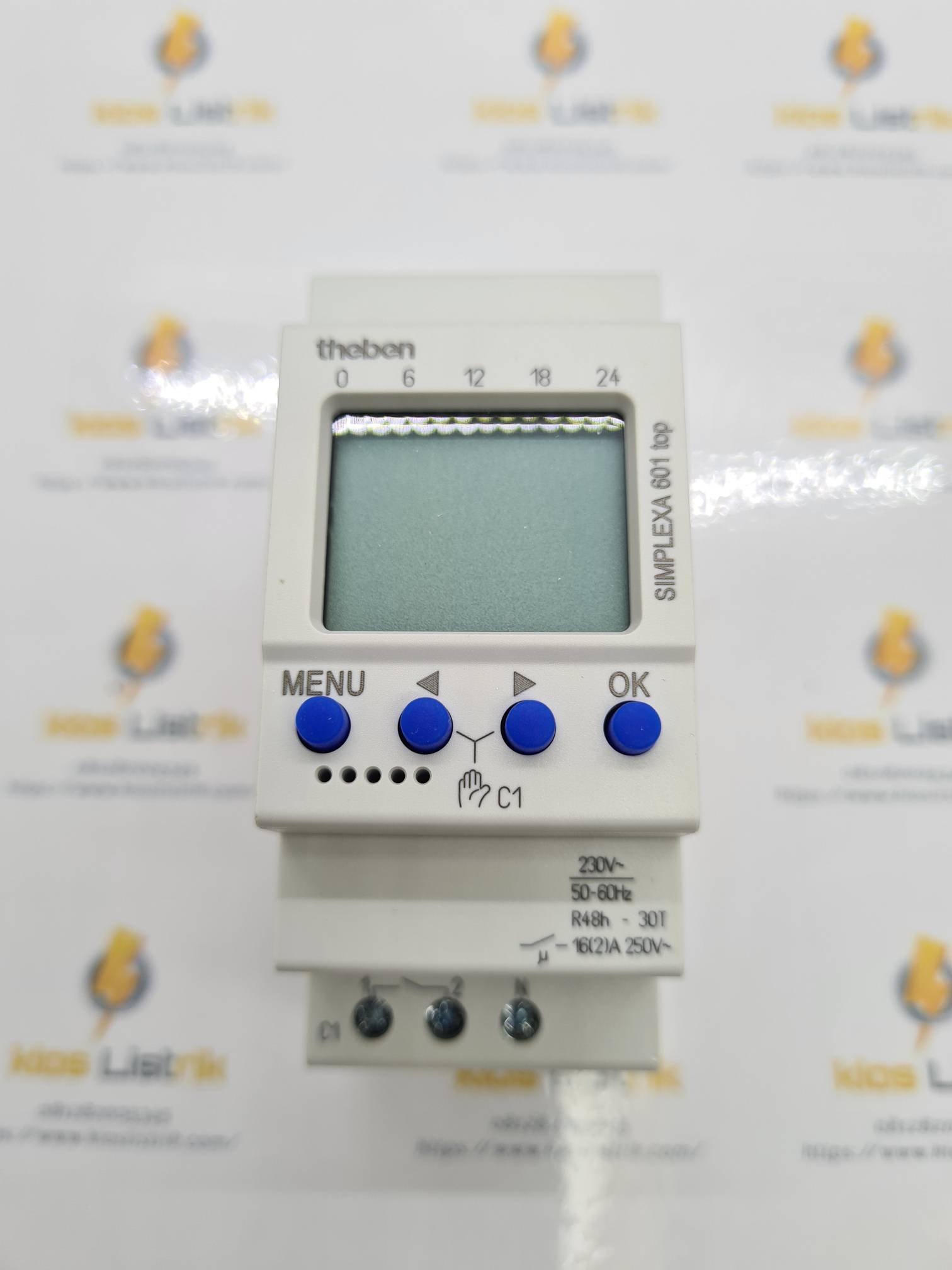 Timer Theben Digital Simplexa 601 top - kioslistrik