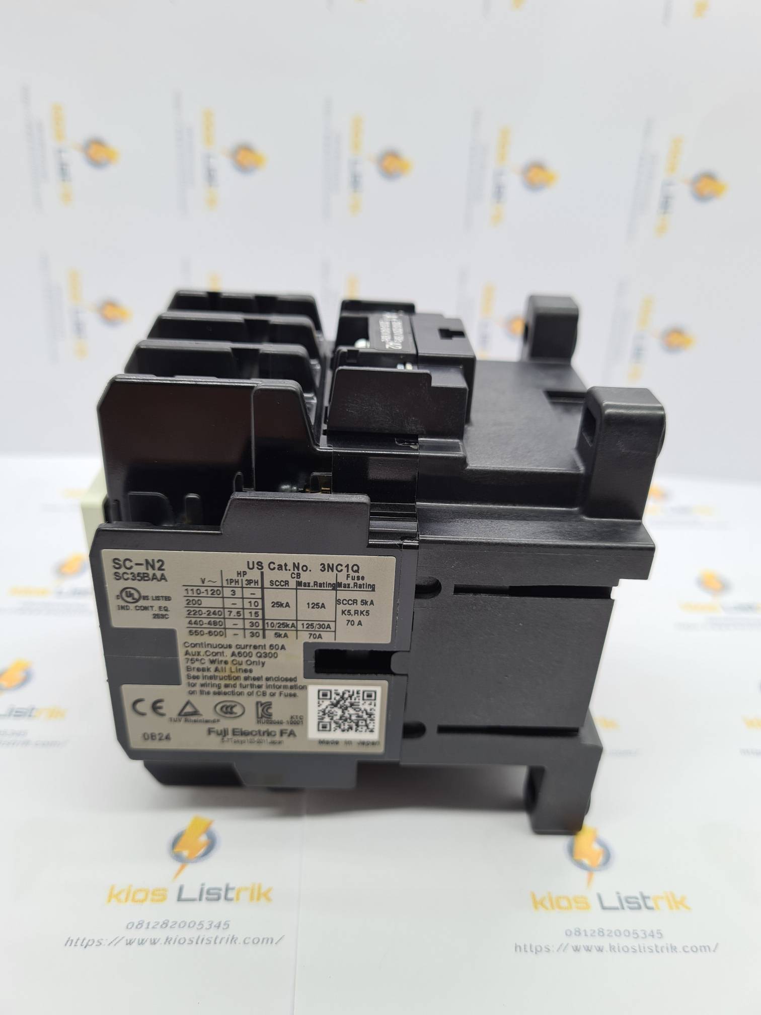 Magnetic Contactor Fuji SC-N2 60A 220V - kioslistrik