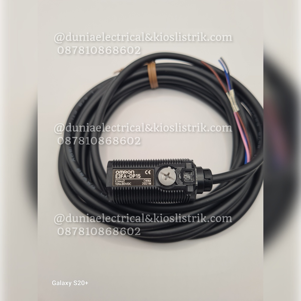 Photoelectric Sensor E3FA-DP15 Omron - kioslistrik