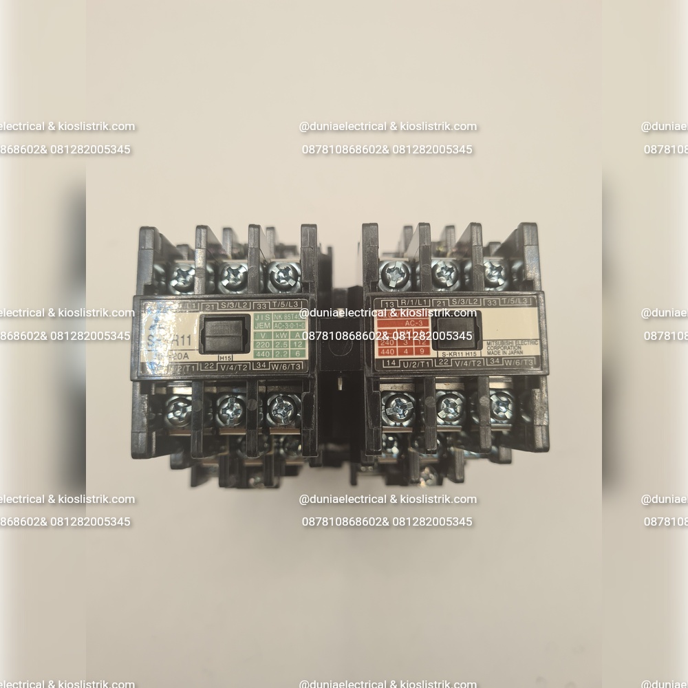 Kios Listrik Contactor- Magnetic Contactor S-KR11 Mitsubishi