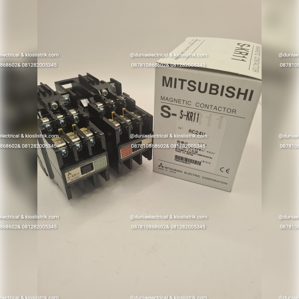 Kios Listrik Contactor- Magnetic Contactor S-KR11 Mitsubishi