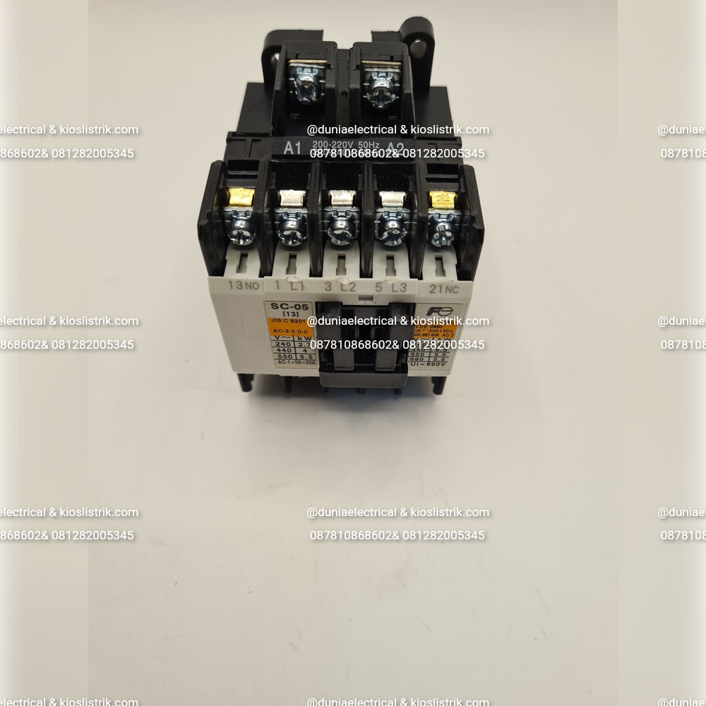 Fuji Contactor - Contactor SC-05 Fuji 220V - kioslistrik