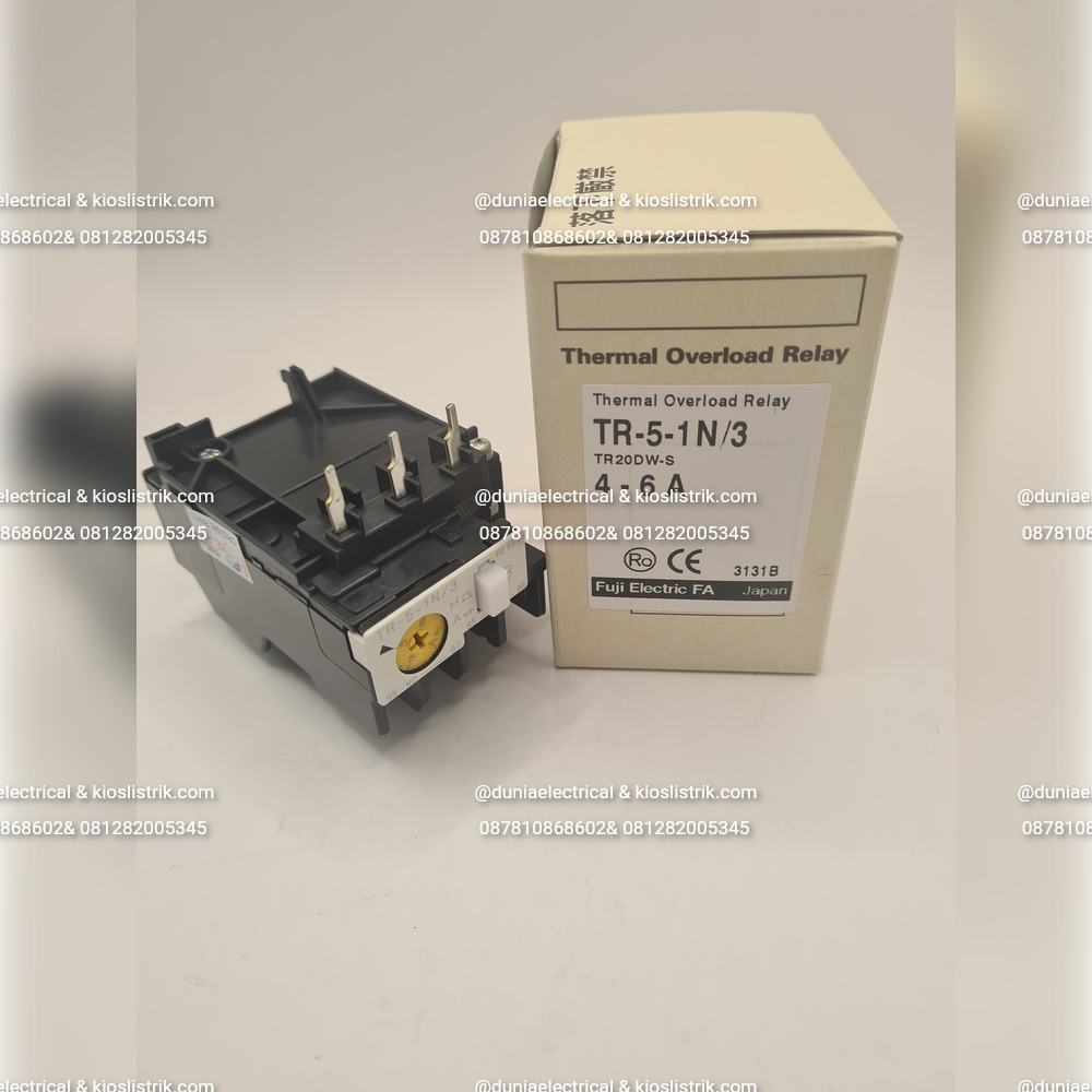 Industrial Circuit Protection Thermal Overload Relay TRON/3 TK-E02 TR-5 ...