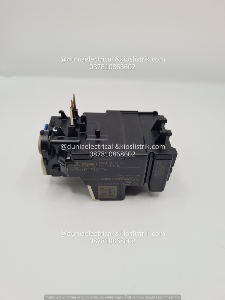 Overload Relay TH-T18 Mitsubishi 2.1A - kioslistrik