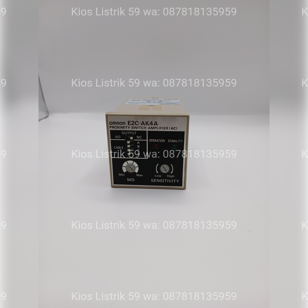 Proximity Switch Amplifier E2C-AK4A Omron - kioslistrik