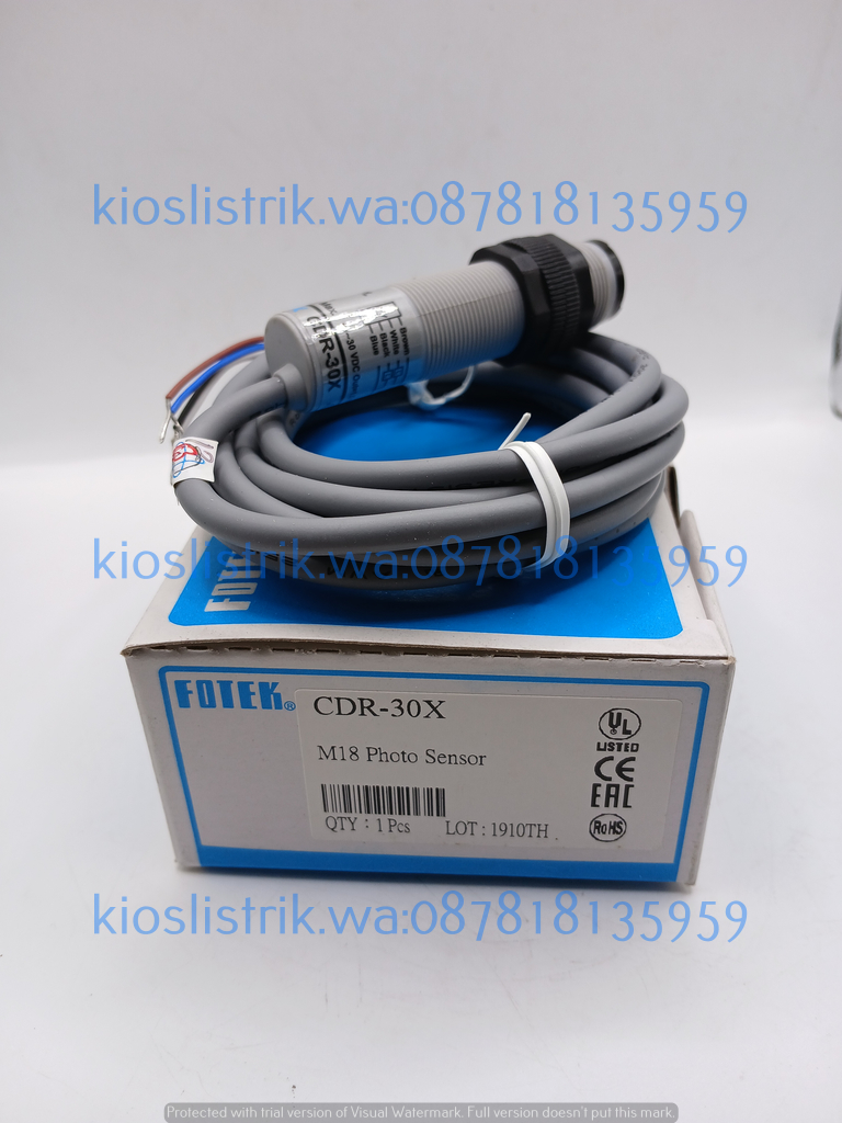 Photoelectric Switch CDR-30X Fotek - kioslistrik